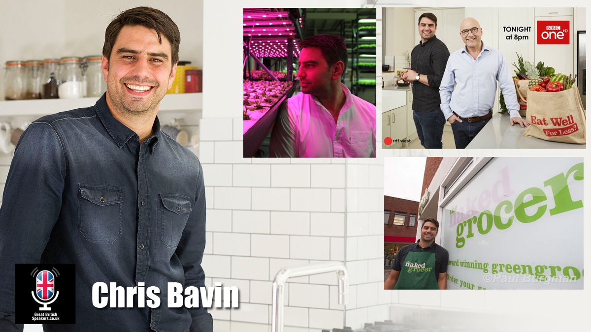 Chris Bavin | Food TV Presenter | Great British Speakers