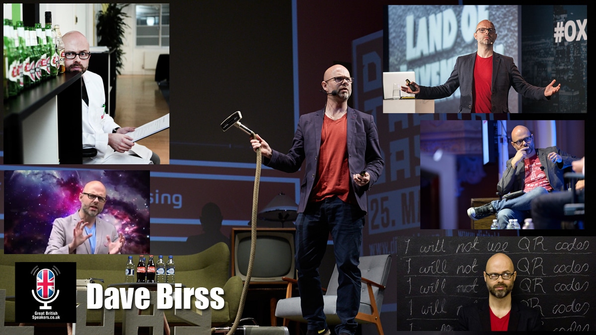 Creativity Innovation Speaker Dave Birss at Great British Speakers