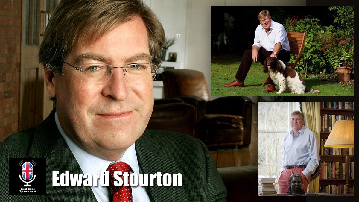 Broadcaster Edward Stourton at Great British Speakers