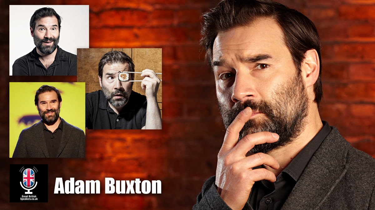 Comedy Actor, Writer and Presenter Adam Buxton at Great British Speakers.