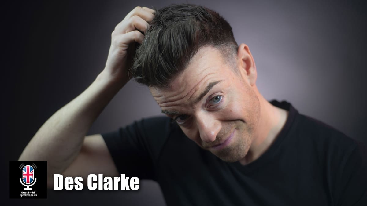 Des Clarke | Scottish Stand up comedian | Speakers Agent
