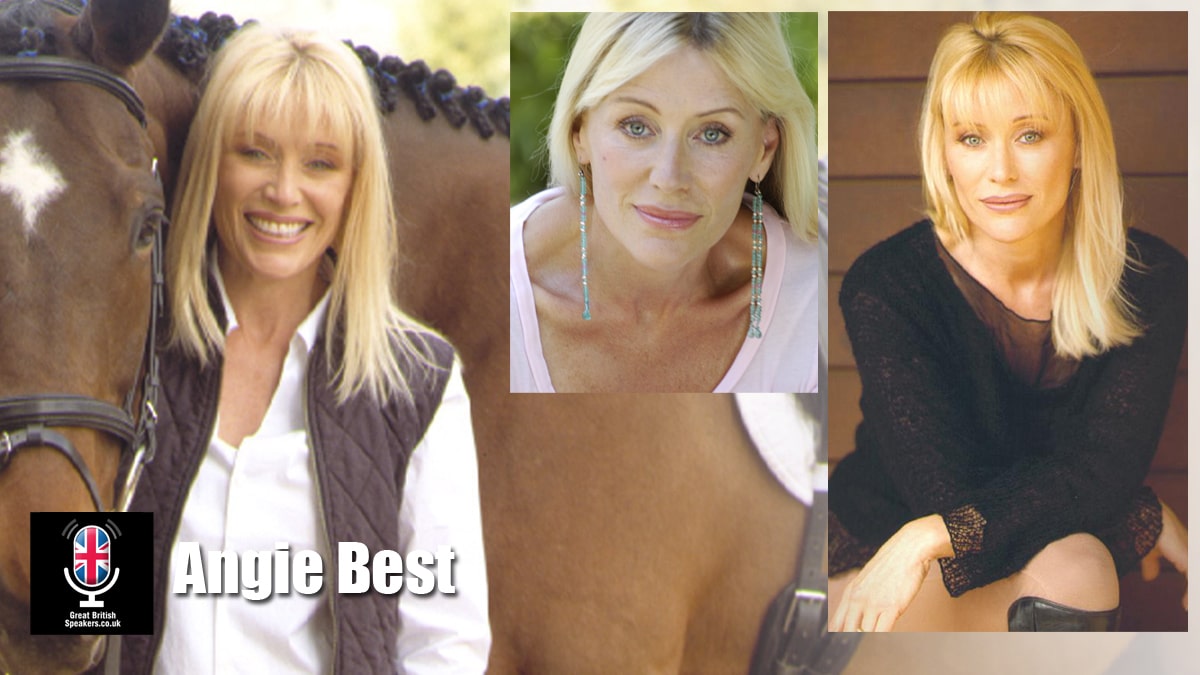 Model & Media Personality Angie Best at Great British Speakers