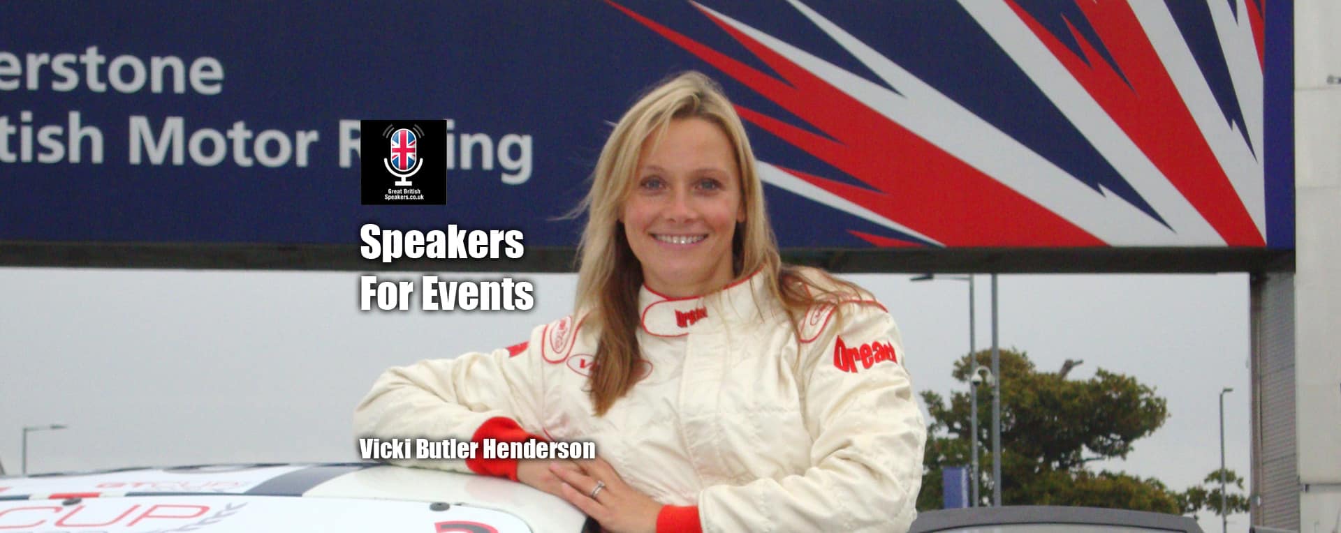 Motoring Presenter Vicki Butler-Henderson at Great British Speakers