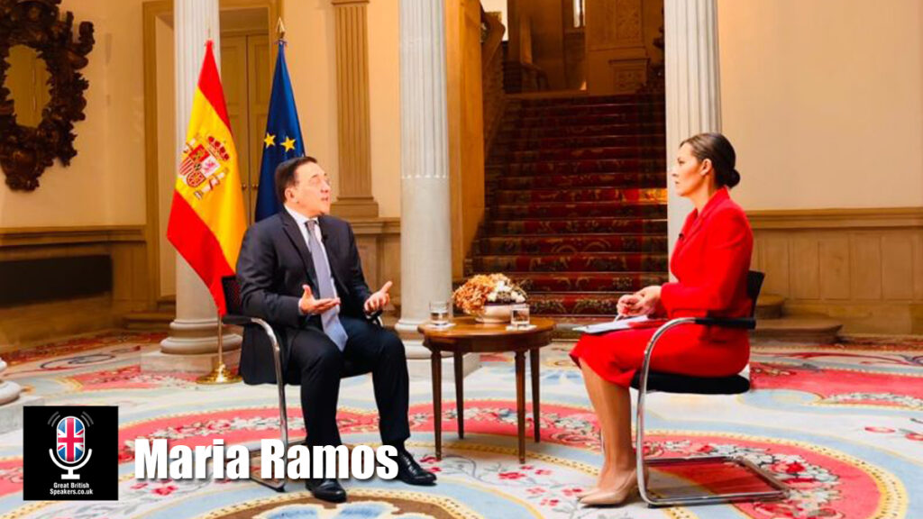 Maria Ramos | Book BBC TRT Bloomberg business broadcaster