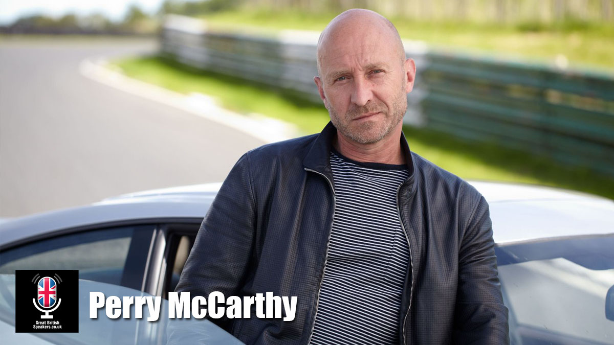 Perry McCarthy 1st Top Gear STIG | Great British Speakers