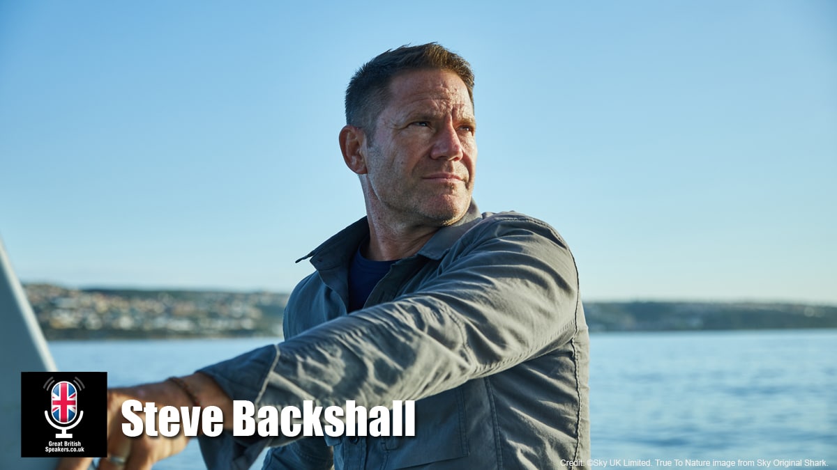 TV Presenter and Adventurer Steve Backshall at Great British Speakers ...