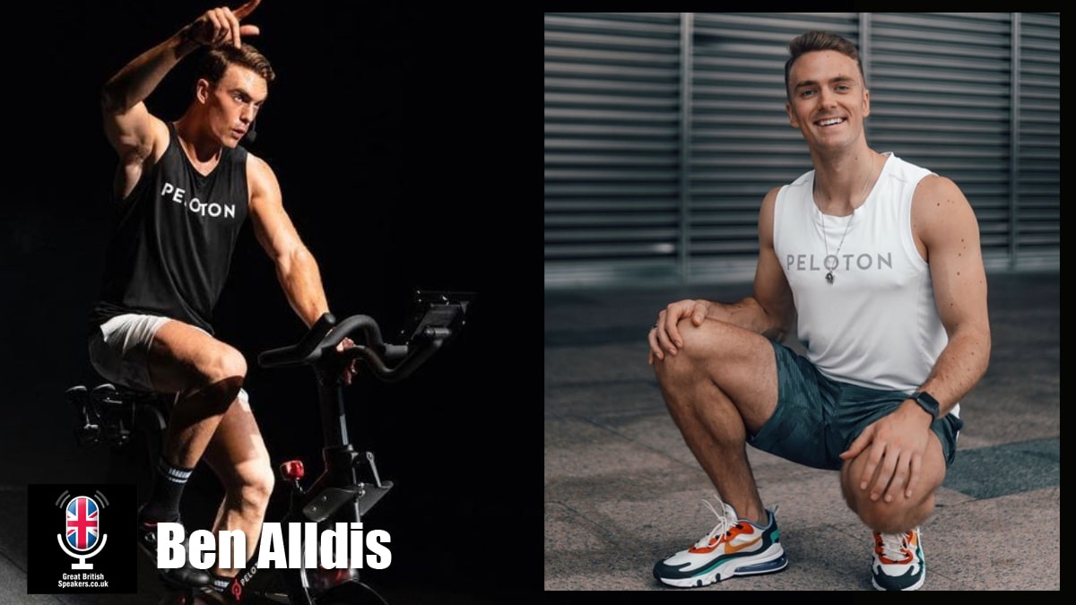 Peloton Instructor Ben Alldis at Great British Speakers