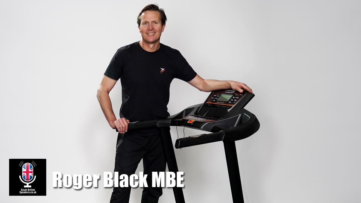 Triple Olympic Medal Winning Runner Roger Black MBE at Great British ...