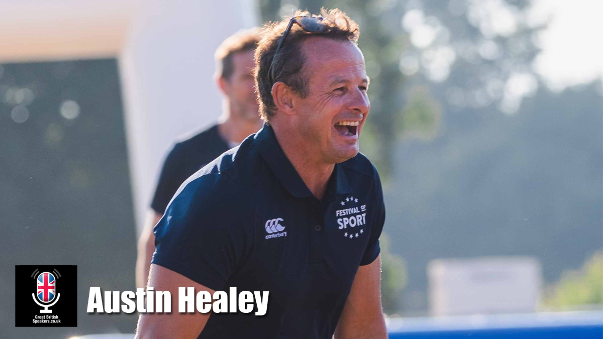 Austin Healey, Hire Former Rugby Player motivational Speaker
