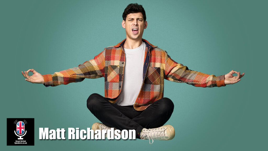 Comedian, TV and Radio Presenter Matt Richardson at Great British Speakers.