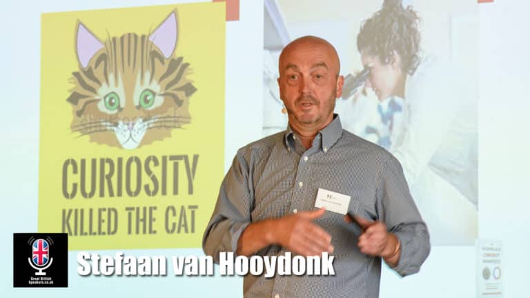 Stefaan van Hooydonk | Curiosity Speaker | Booking Agent