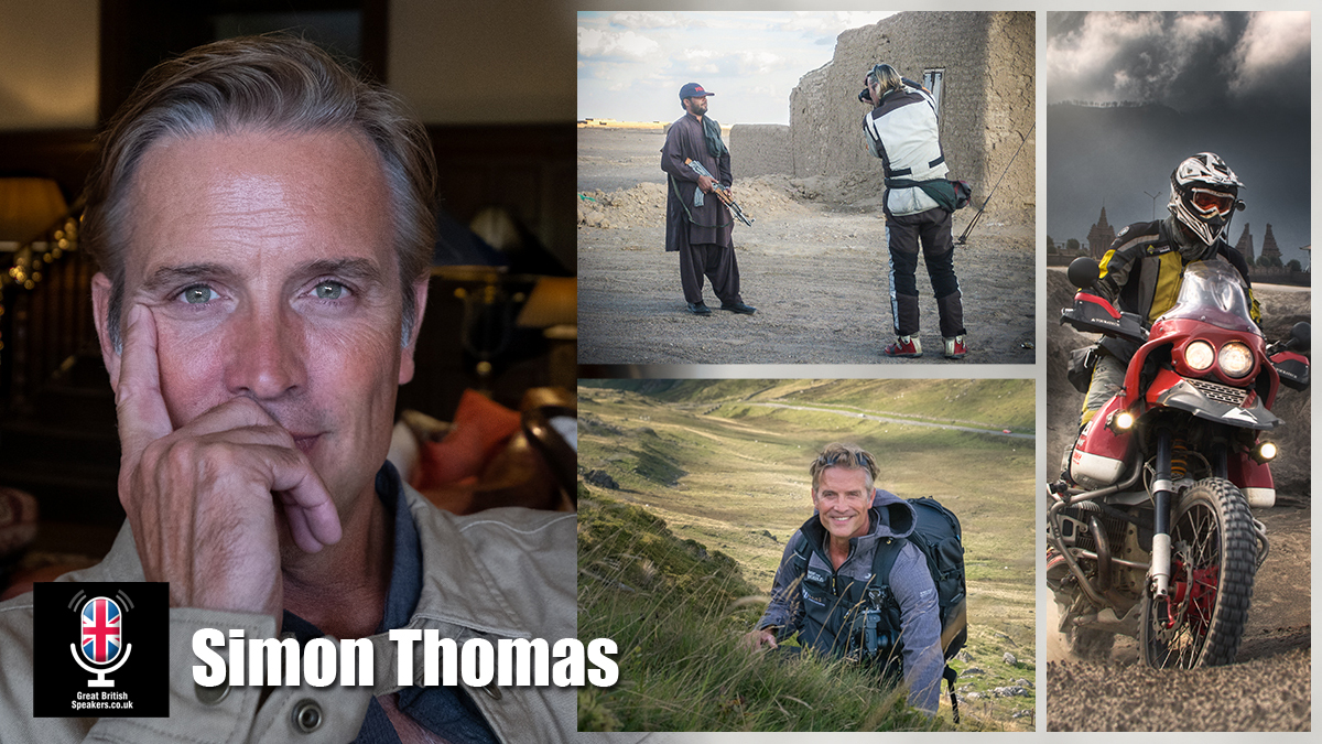 Simon Thomas | Adventure Rider Motivational Speaker | Great British Speakers