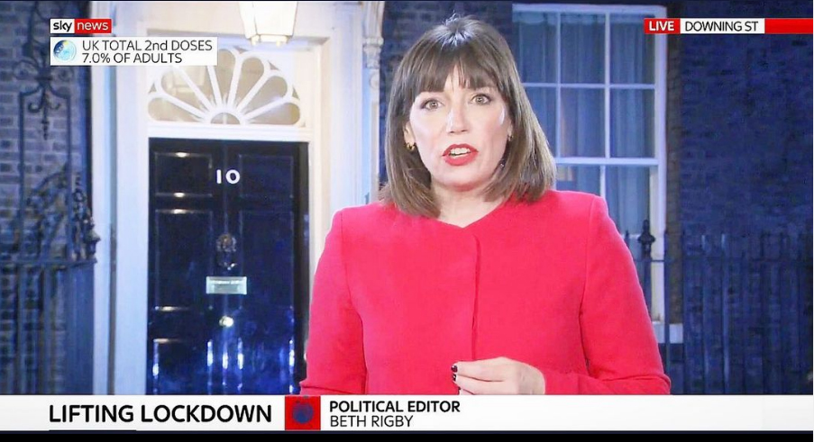 Sky News Political Broadcaster Beth Rigby at Great British Speakers.