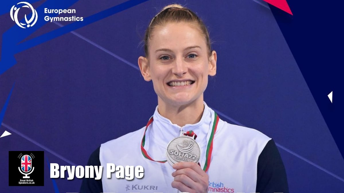 Olympic Trampolinist Bryony Page at Great British Speakers