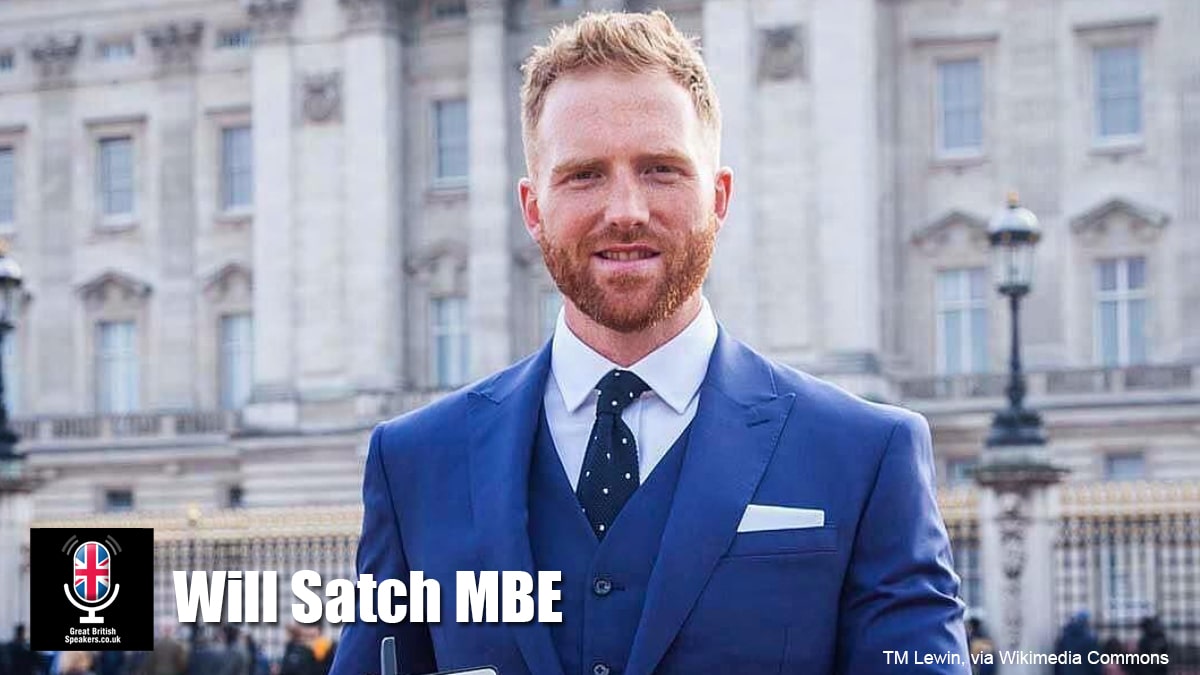 Olympic Rower Will Satch MBE at Great British Speakers