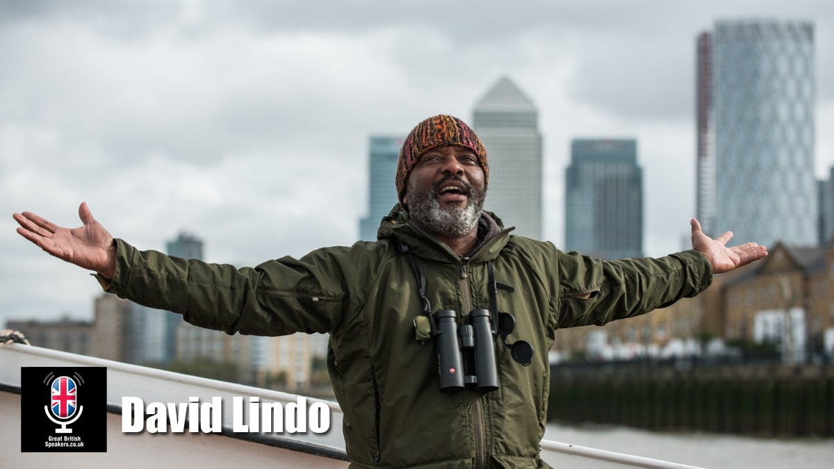 The Urban Birder David Lindo at Great British Speakers