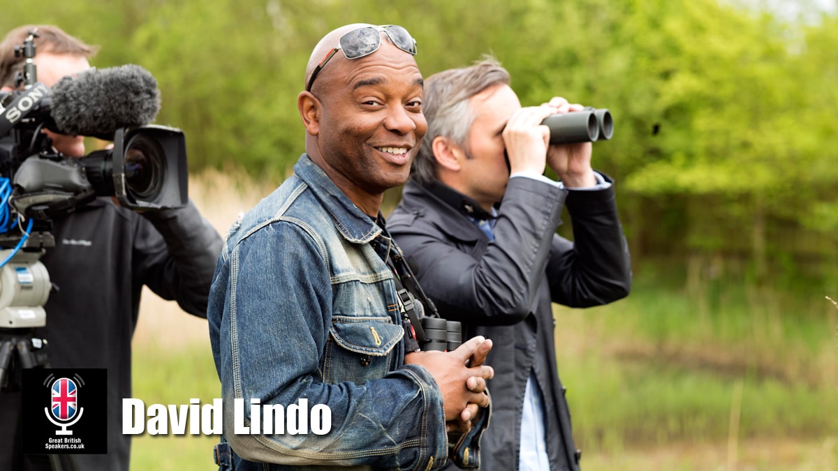 The Urban Birder David Lindo at Great British Speakers