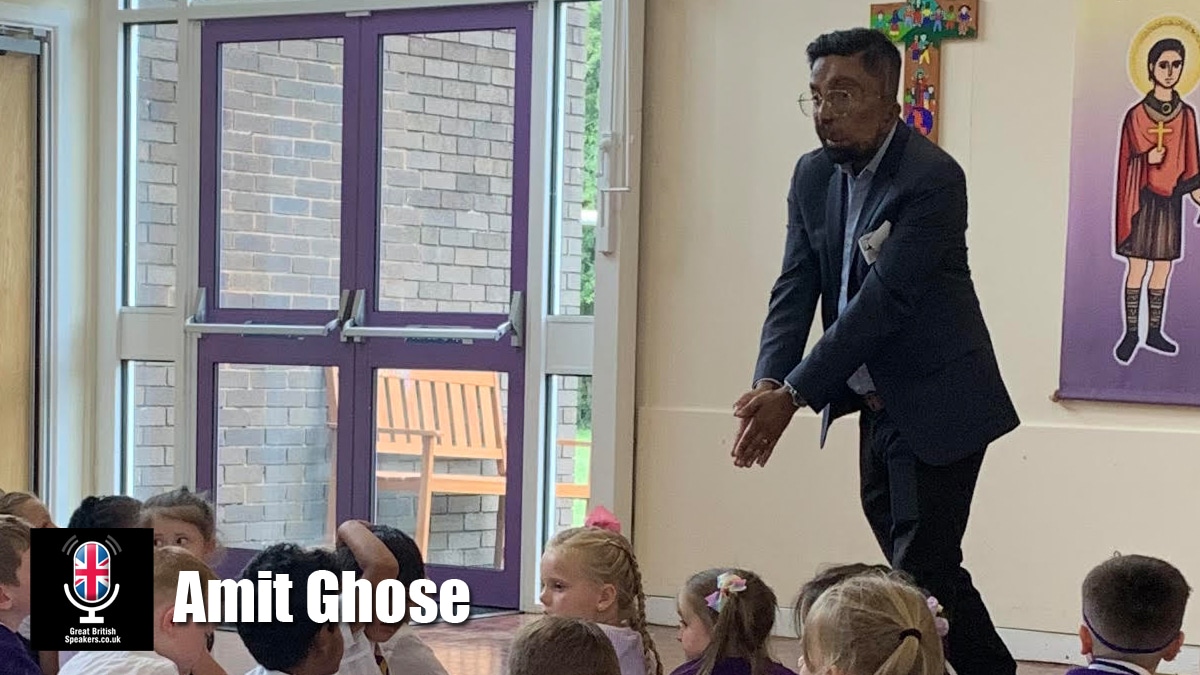 Disability Speaker Amit Ghose at Great British Speakers