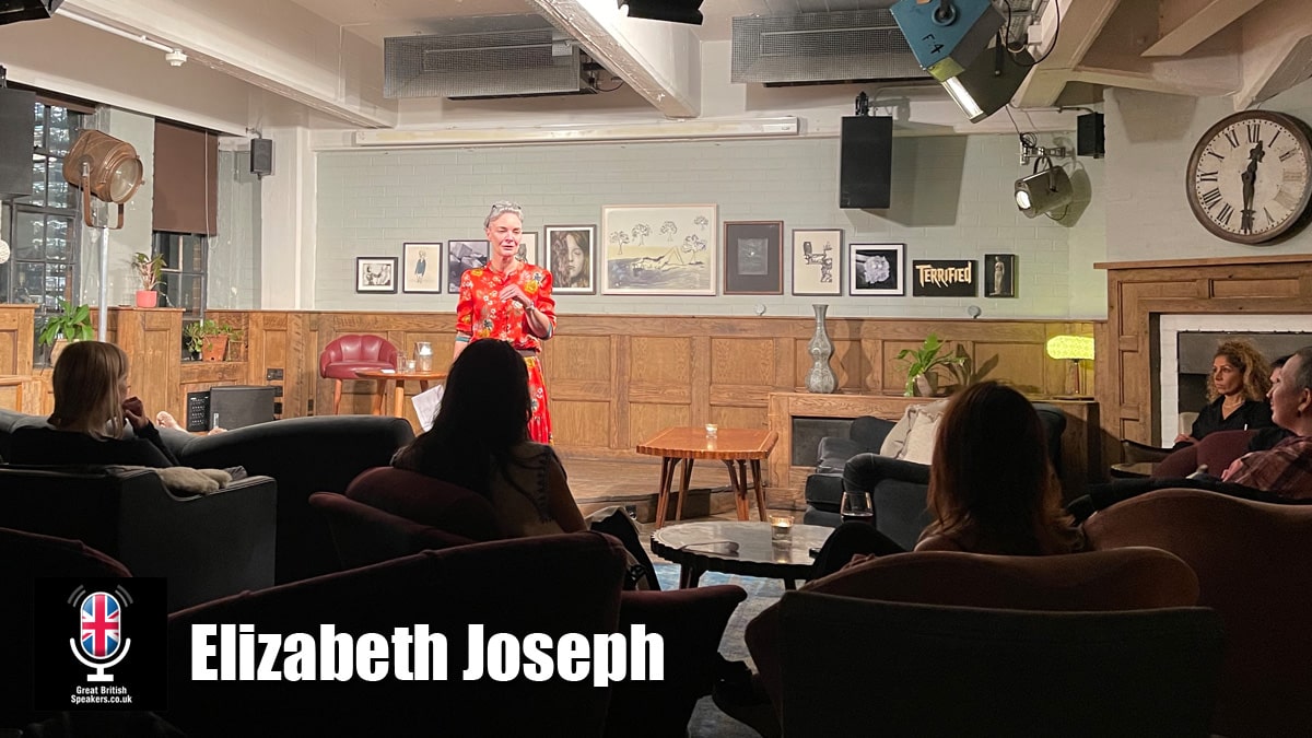 Menopause Speaker Elizabeth Joseph at Great British Speakers