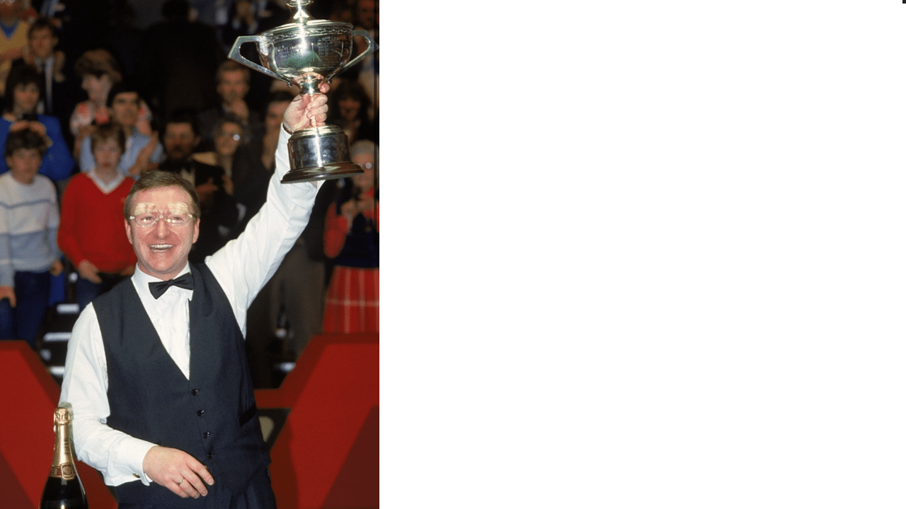 Legendary snooker player Dennis Taylor