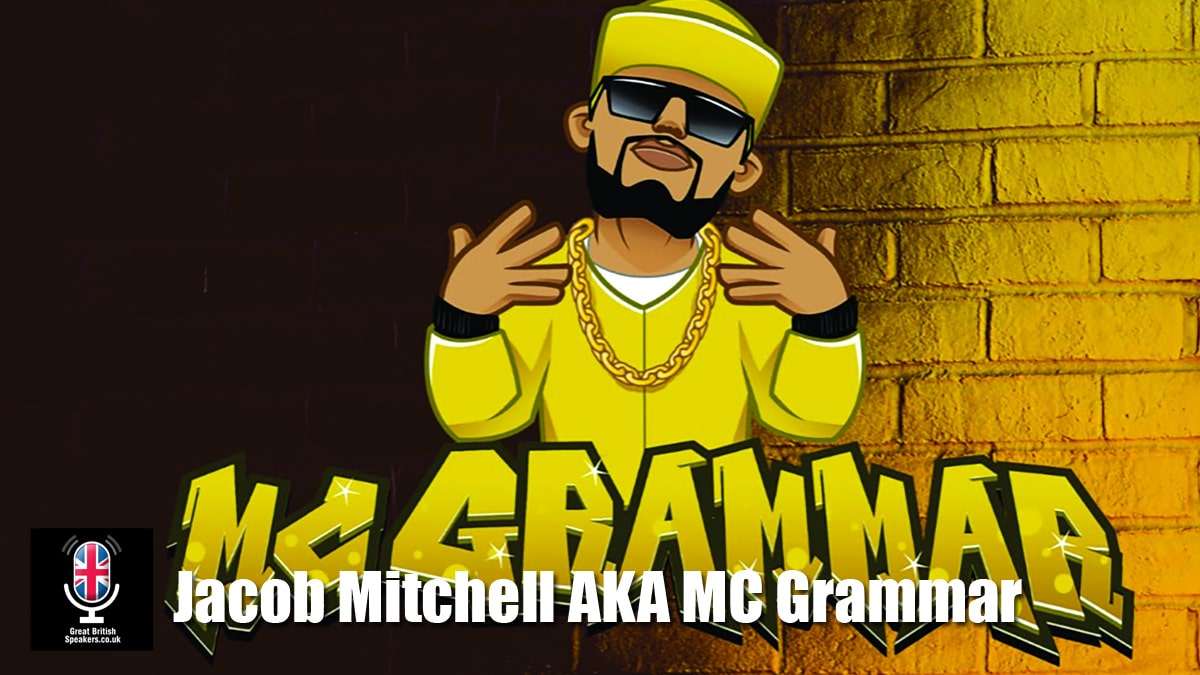Teacher Turned Rapper Jacob Mitchell MC Grammar at Great British Speakers