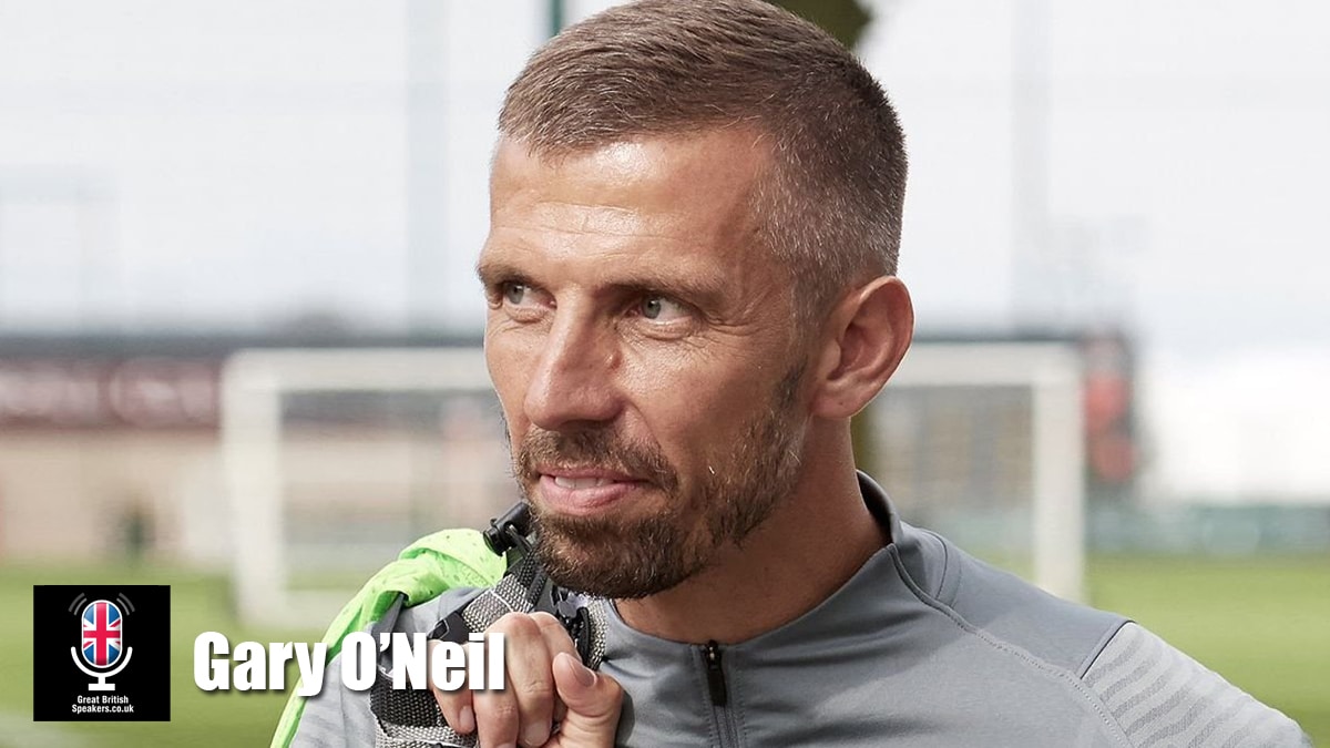 Football Coach Gary O'Neil at Great British Speakers