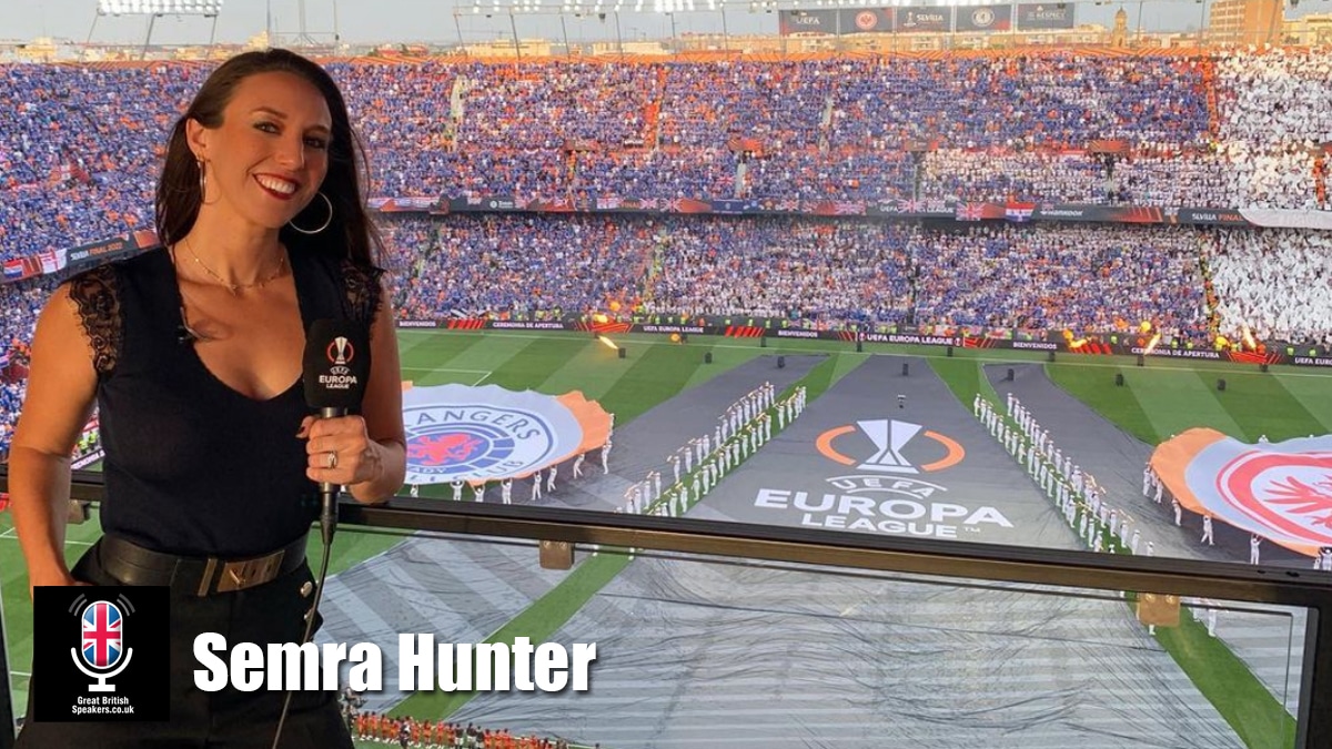 Semra Hunter Sport Broadcaster at Great British Speakers