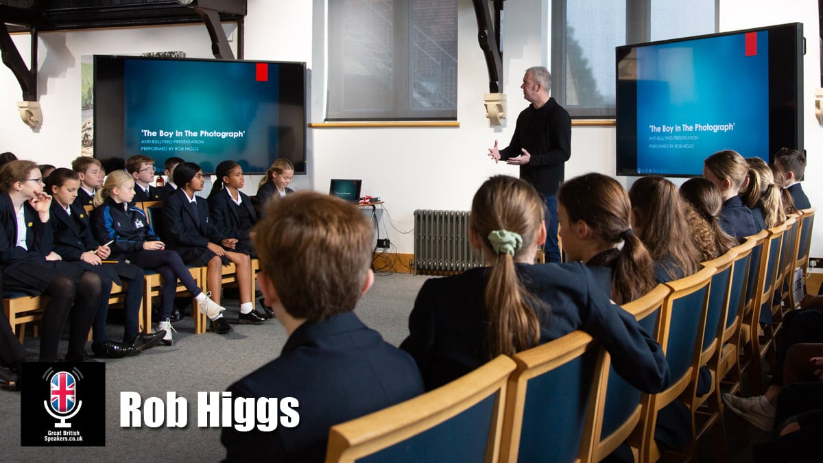 Rob Higgs | Anti-bullying speaker, author and actor