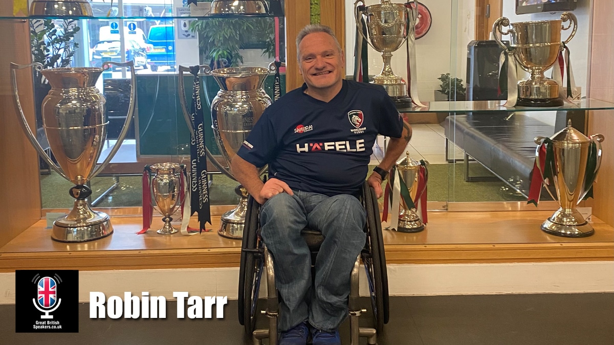 Robin Tarr | Paralympian Wheelchair Rugby Player and Coach