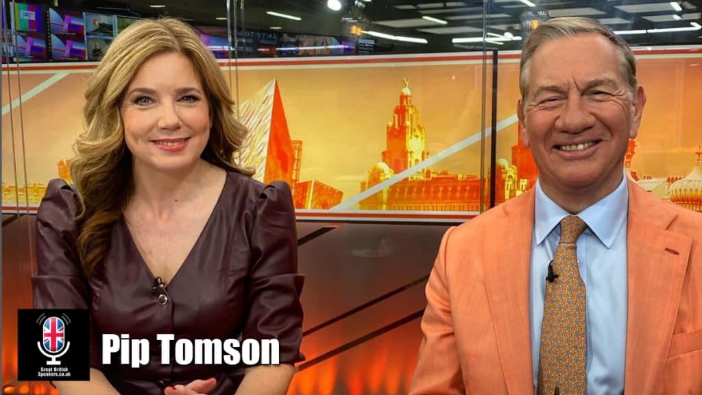 Pip Tomson | Journalist, TV presenter and event host