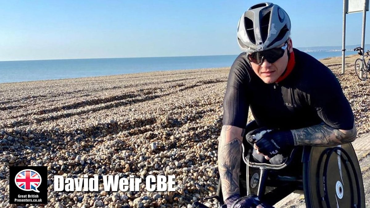 Paralympic Legend David Weir at Great British Speakers