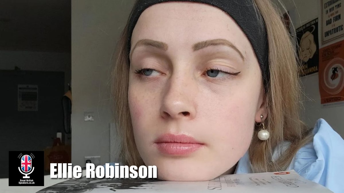 Paralympian Swimmer Ellie Robinson at Great British Speakers