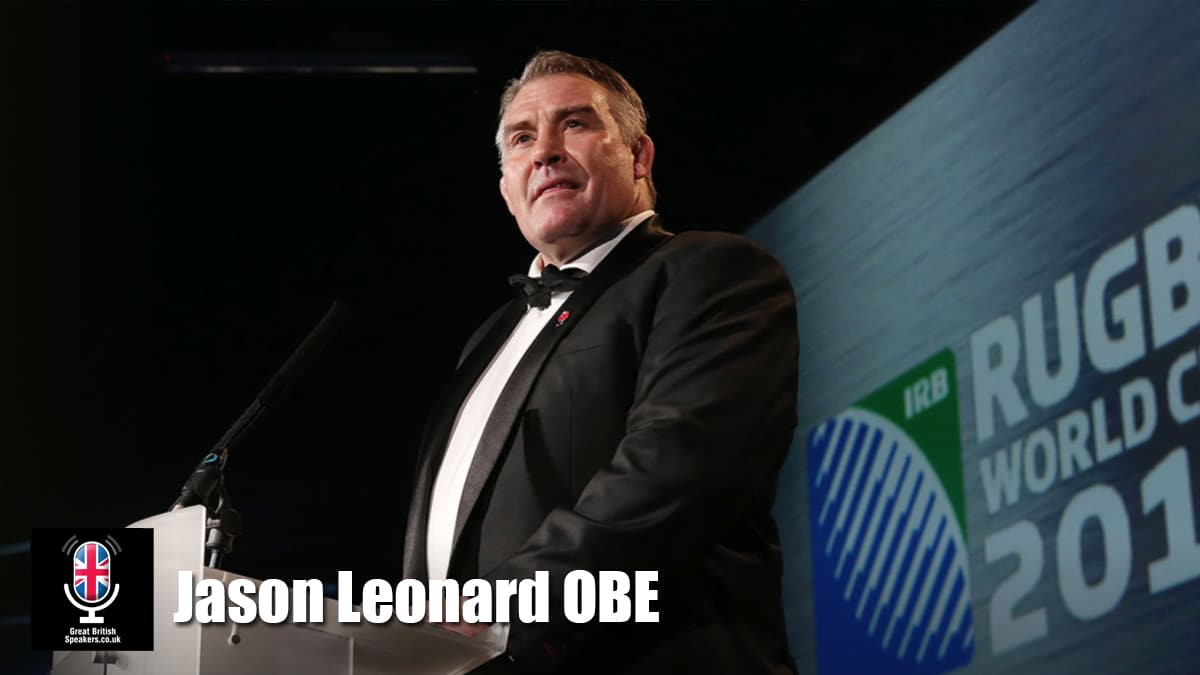 Jason Leonard OBE | Former England Rugby prop