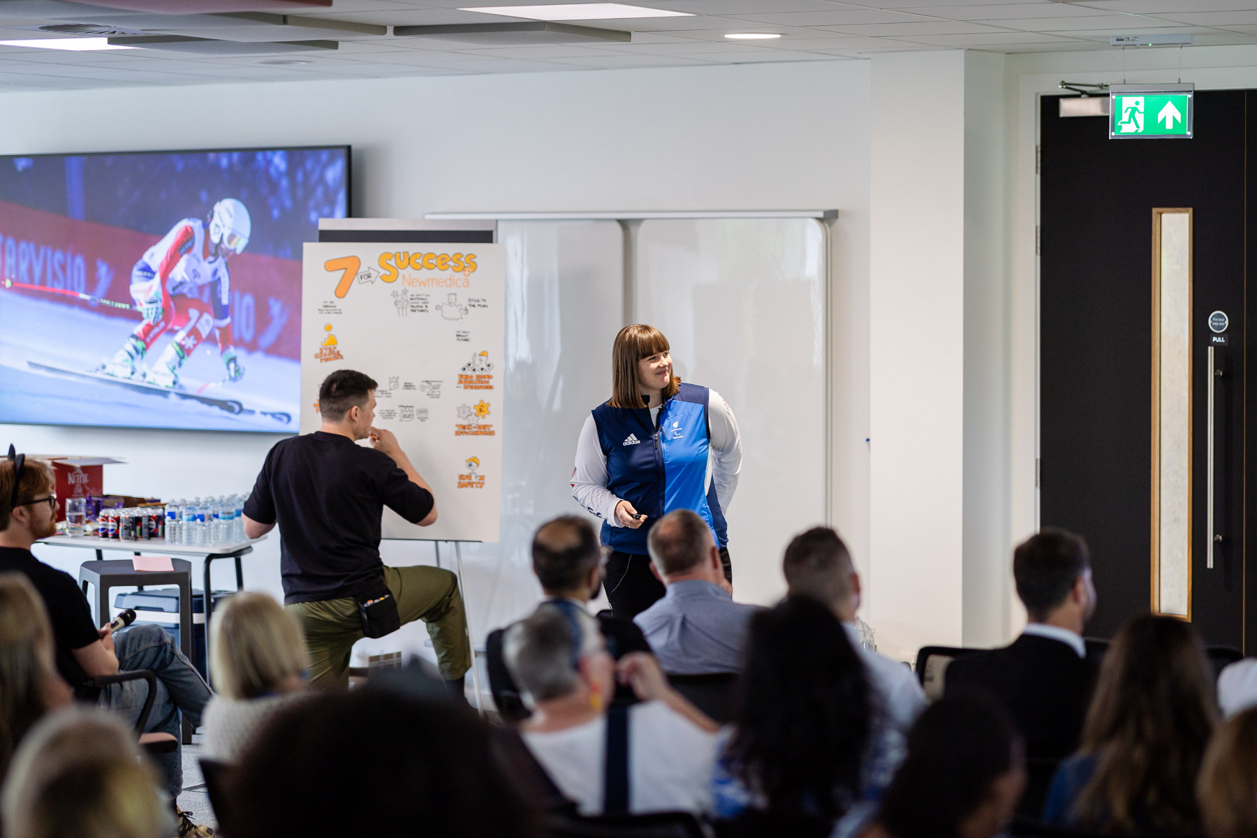 Paralympian Millie Knight at Great British Speakers