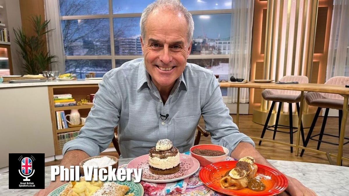 TV Chef Phil Vickery at Great British Speakers