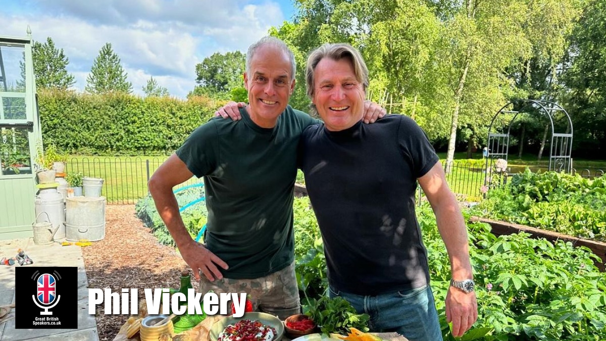 TV Chef Phil Vickery at Great British Speakers