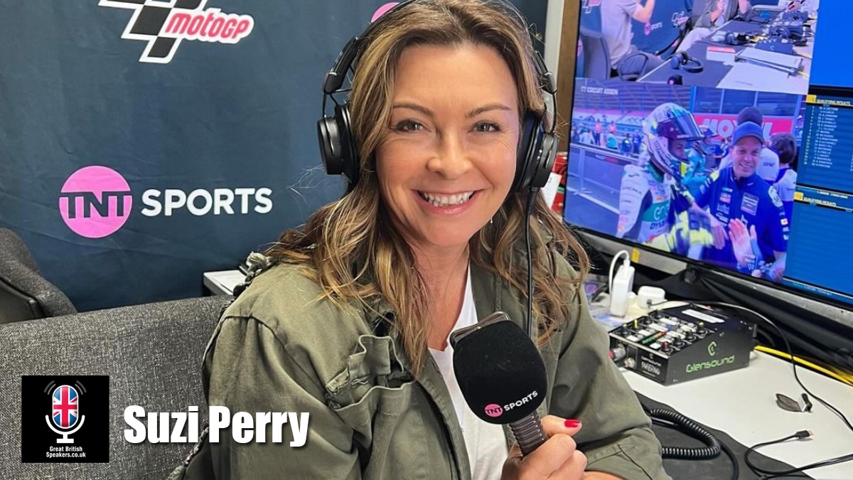 TV Presenter Suzi Perry at Great British Speakers