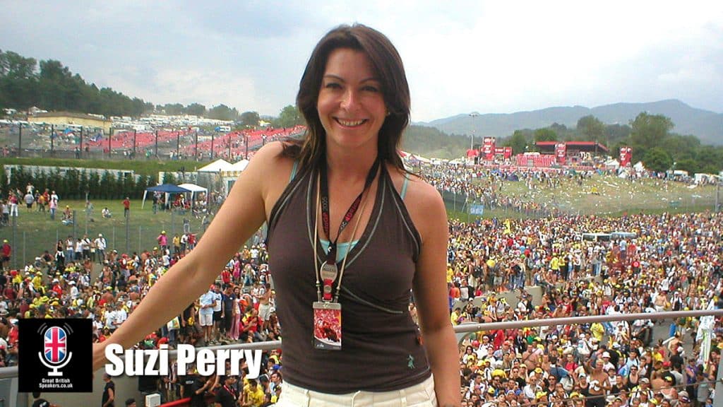 TV Presenter Suzi Perry at Great British Speakers