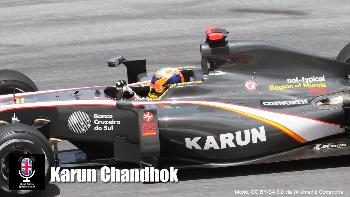 Karun Chandhok | Former Indian F1 driver | Sky Broadcaster