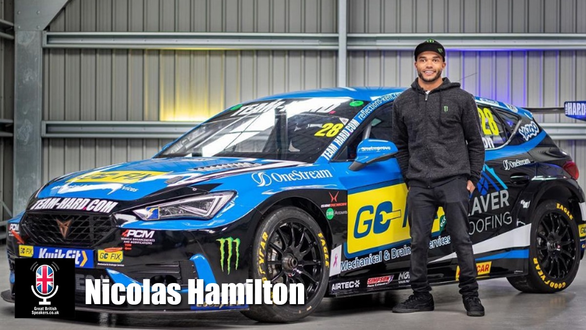 Racing Driver Nicolas Hamilton at Great British Speakers