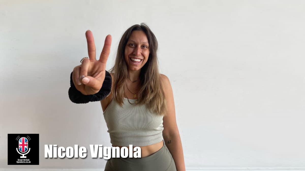 Neuroscientist Nicole Vignola at Great British Speakers