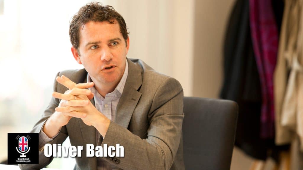 Business Sustainability Oliver Balch at Great British Speakers
