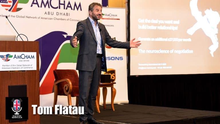 Business Development Speaker Tom Flatau at Great British Speakers