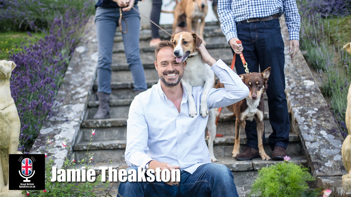 Presenter Jamie Theakston at Great British Speakers