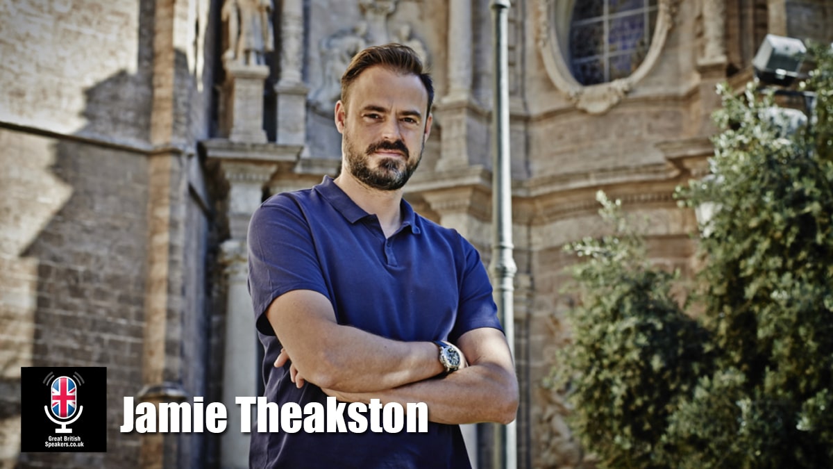Presenter Jamie Theakston at Great British Speakers
