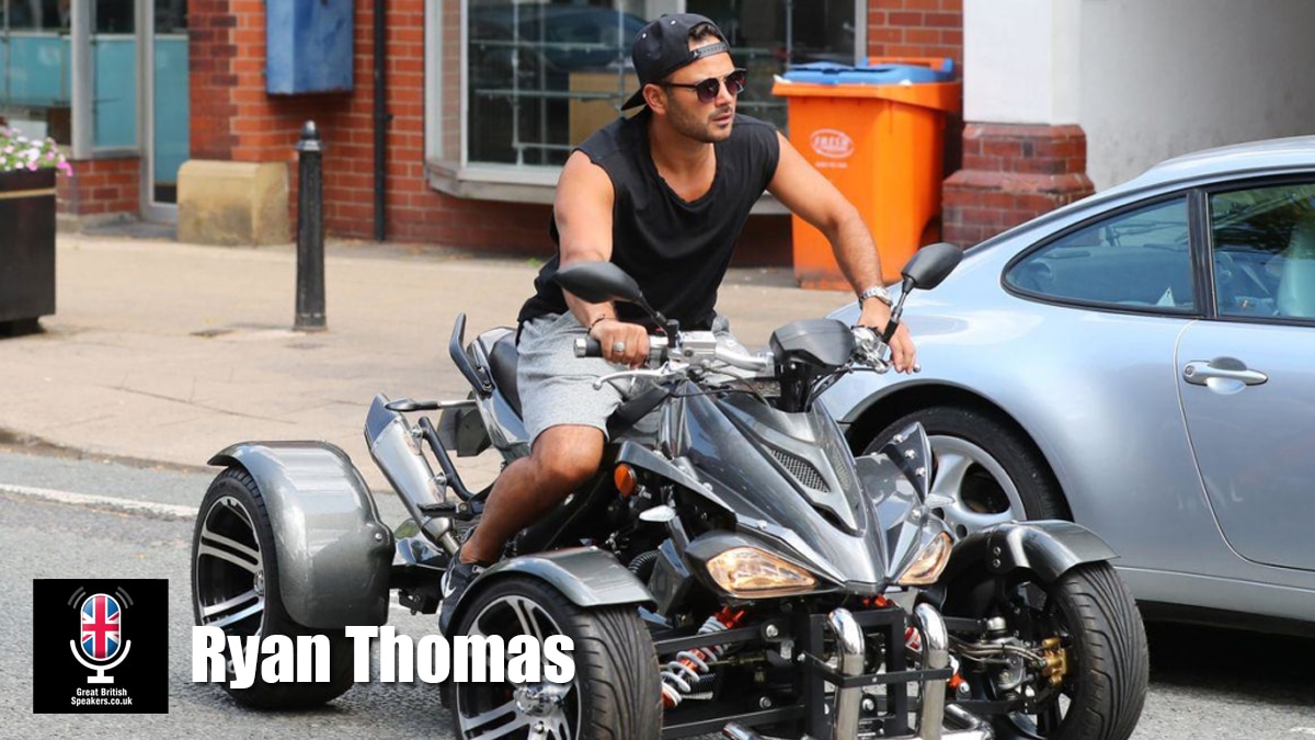 Soap Actor Ryan Thomas at Great British Speakers