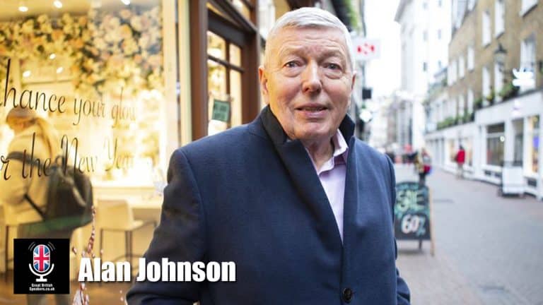 Politician Alan Johnson at Great British Speakers