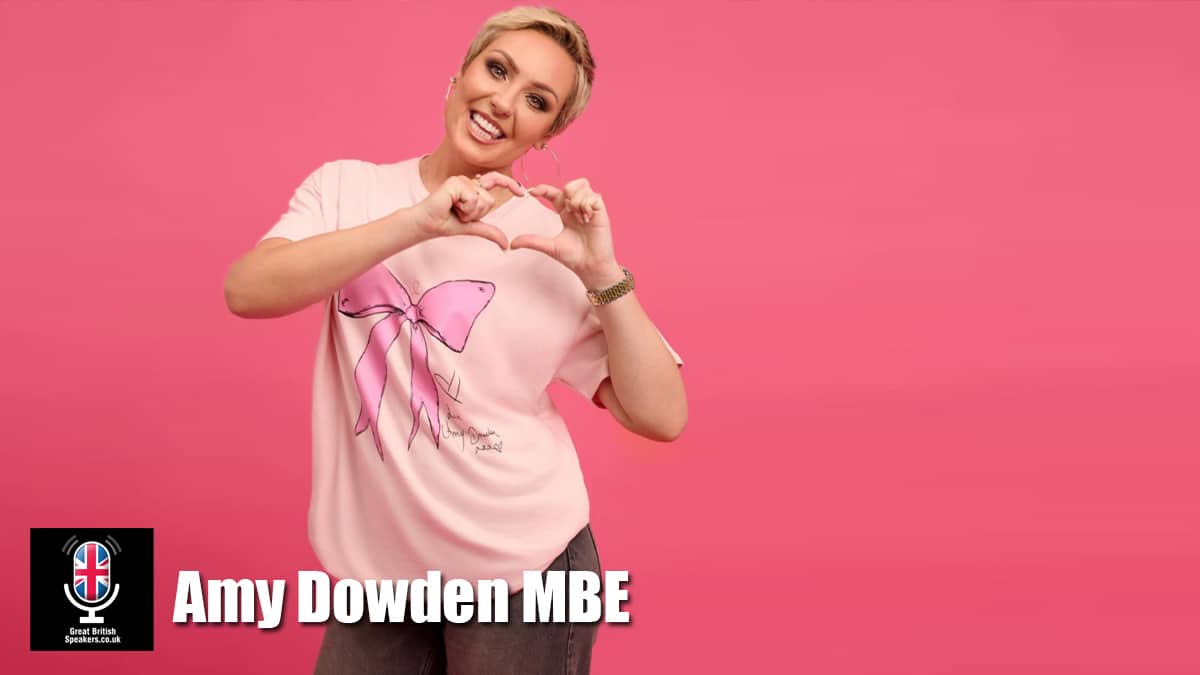 Strictly Dancer Amy Dowden MBE at Great British Speakers
