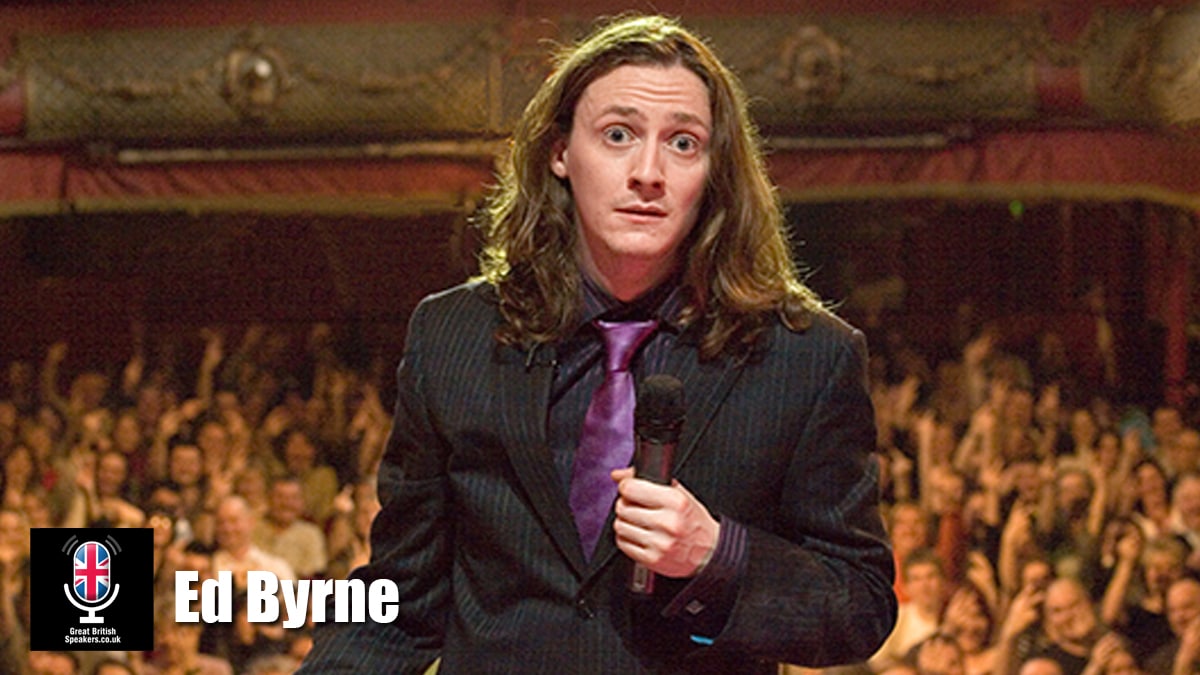 Stand-Up Comedian Ed Byrne at Great British Speaker