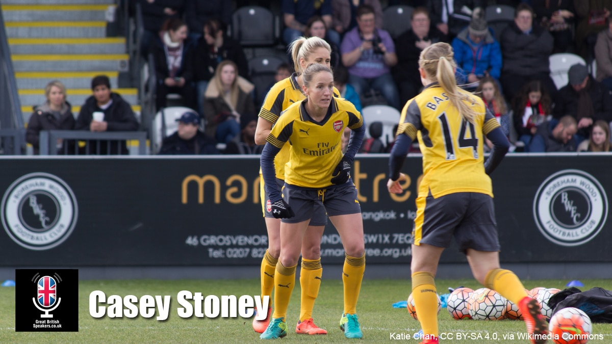 Casey Stoney | Celebrated England and Arsenal footballer
